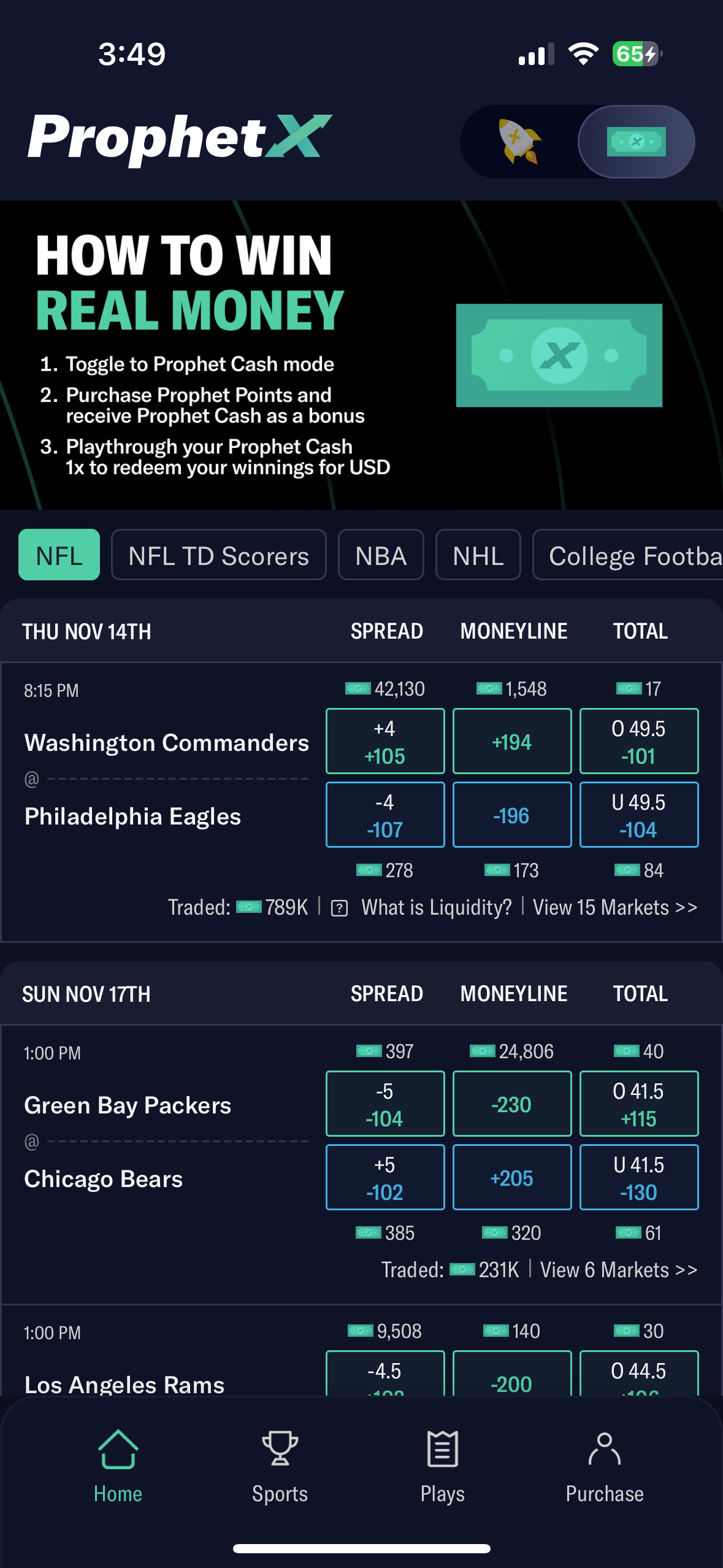 Sports betting picks and Content from ProphetX - SoBet